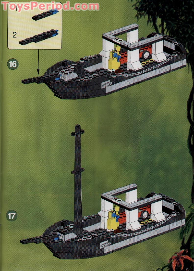 LEGO 5976 River Expedition Instructions and Parts List
