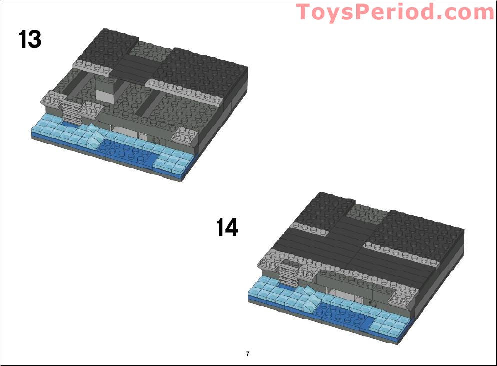 LEGO 5526 Skyline Instructions and Parts List