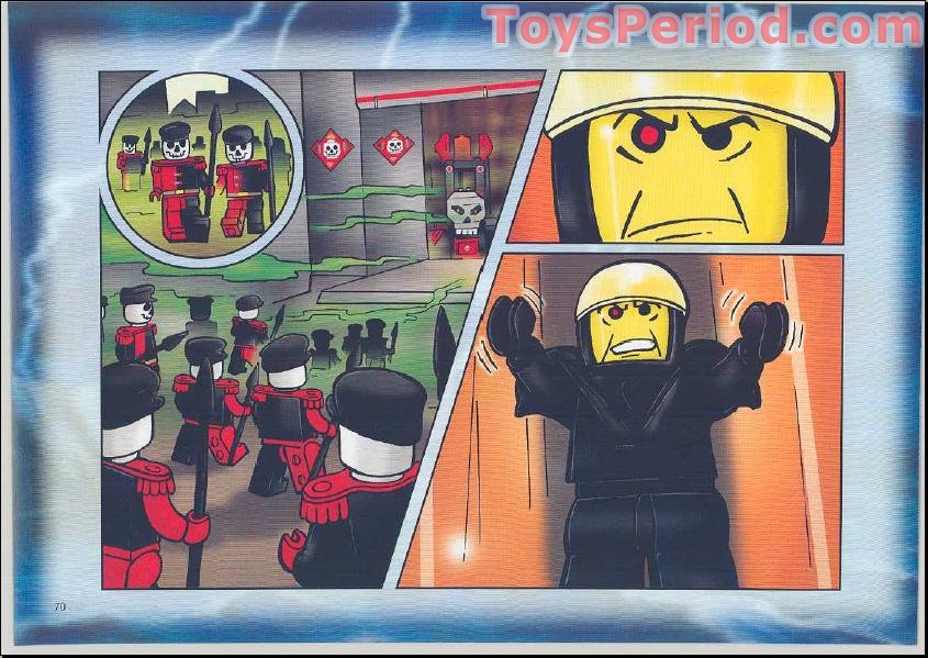 LEGO 6776 Ogel Control Center Instructions and Parts List