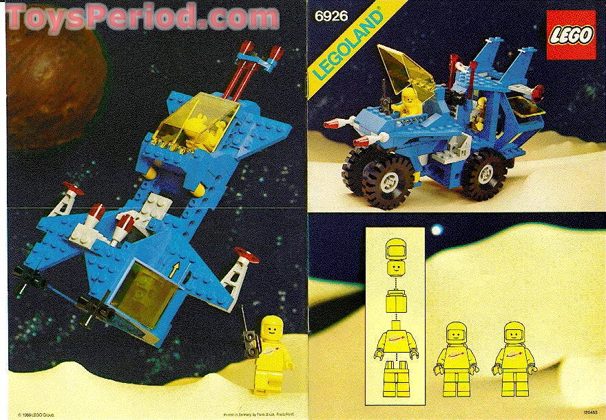 LEGO 6926 Mobile Recovery Vehicle Instructions and Parts List