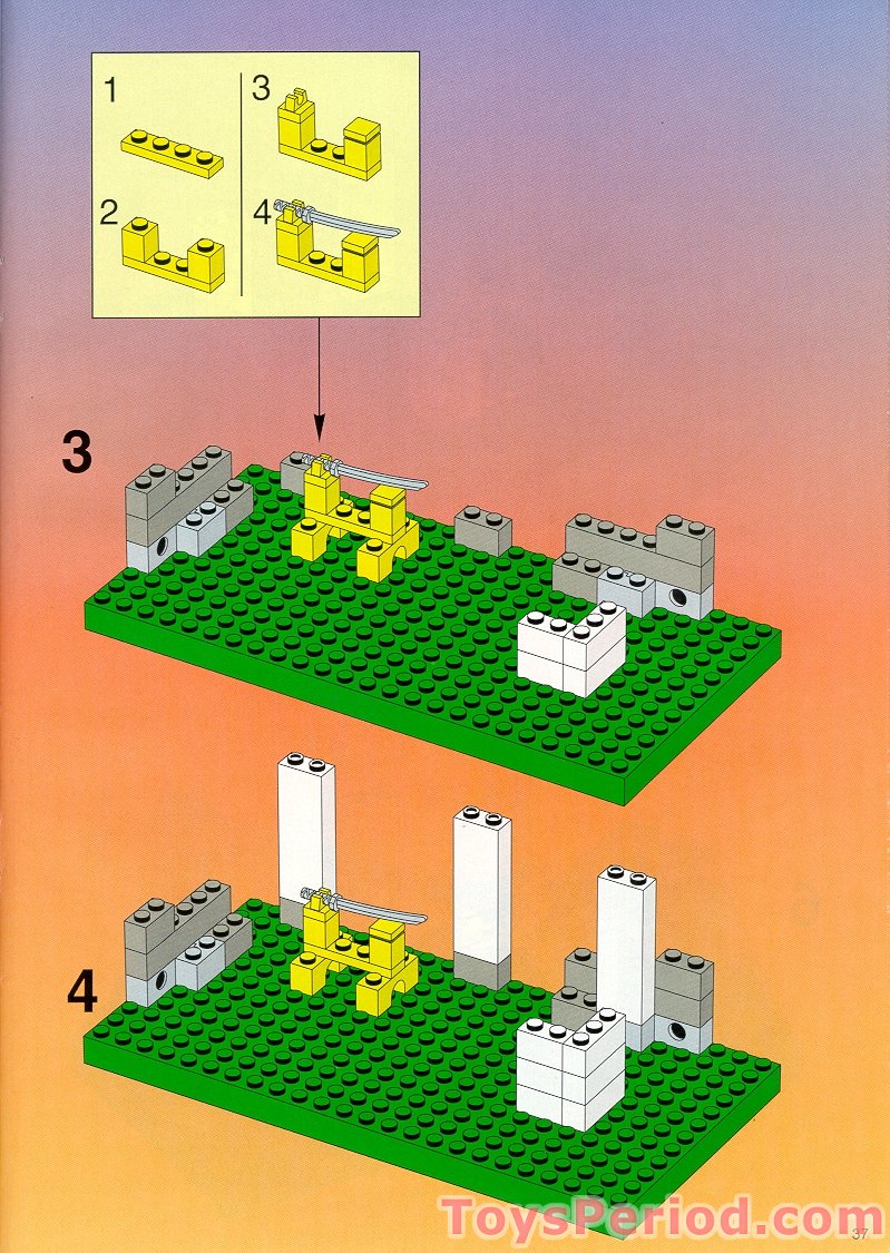 LEGO 6093 Flying Ninja Fortress Instructions and Parts List