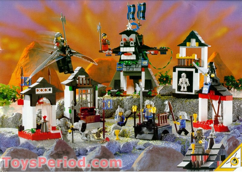 LEGO 6093 Flying Ninja Fortress Instructions and Parts List