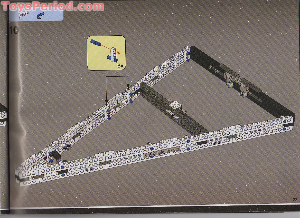 LEGO 6211 Imperial Star Destroyer Instructions and Parts List