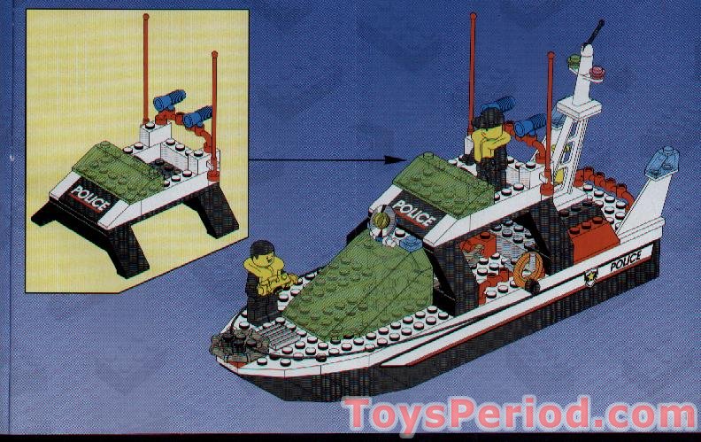 LEGO 6433 Coast Watch Instructions and Parts List