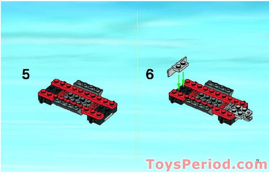 LEGO 7635 4wd with Horse Trailer Instructions and Parts List