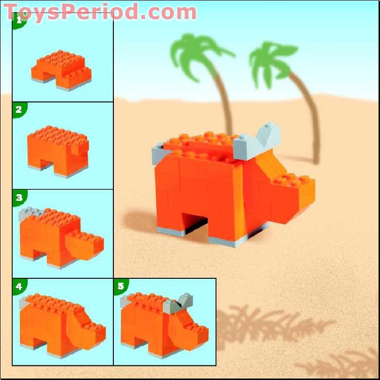 LEGO 7832 Small Blue Bucket Set Parts Inventory and Instructions - LEGO ...