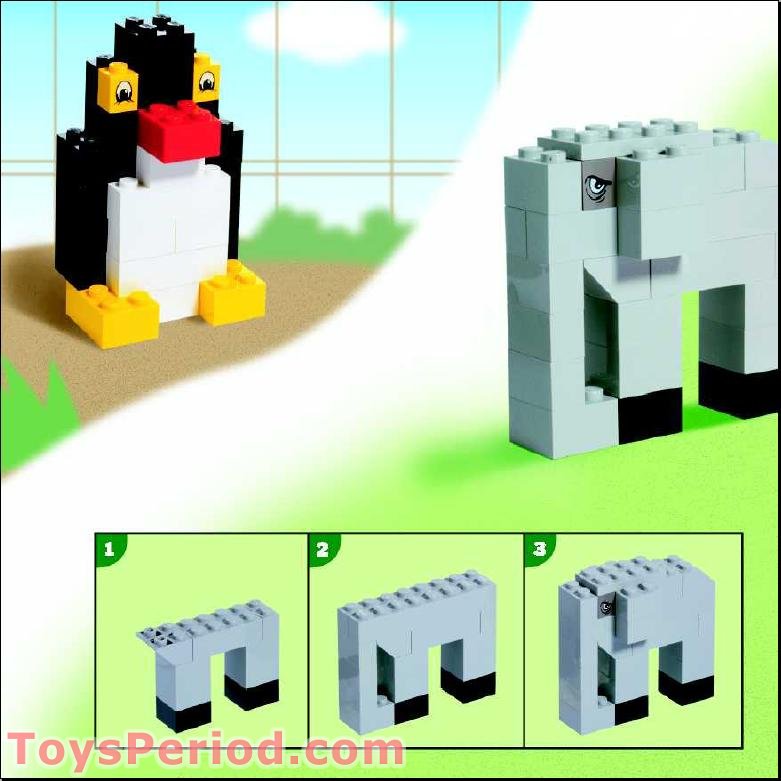 LEGO 7832 Small Blue Bucket Set Parts Inventory and Instructions - LEGO ...