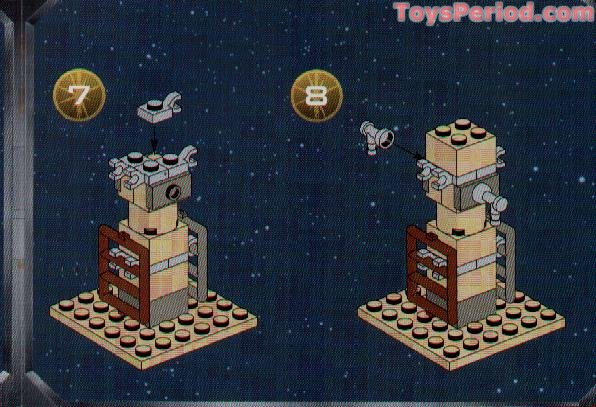 LEGO 7101 Lightsaber Duel Instructions and Parts List