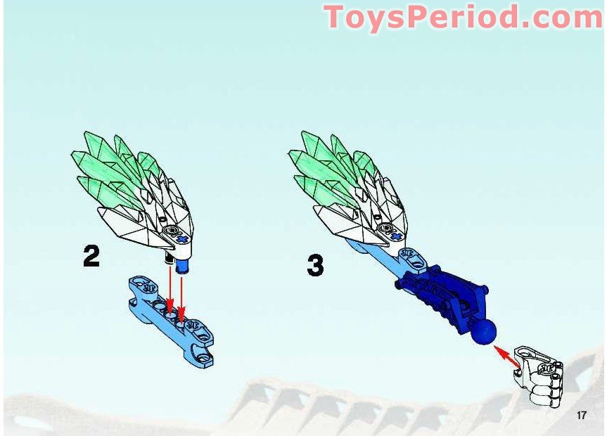 LEGO 8982 Strakk Instructions and Parts List