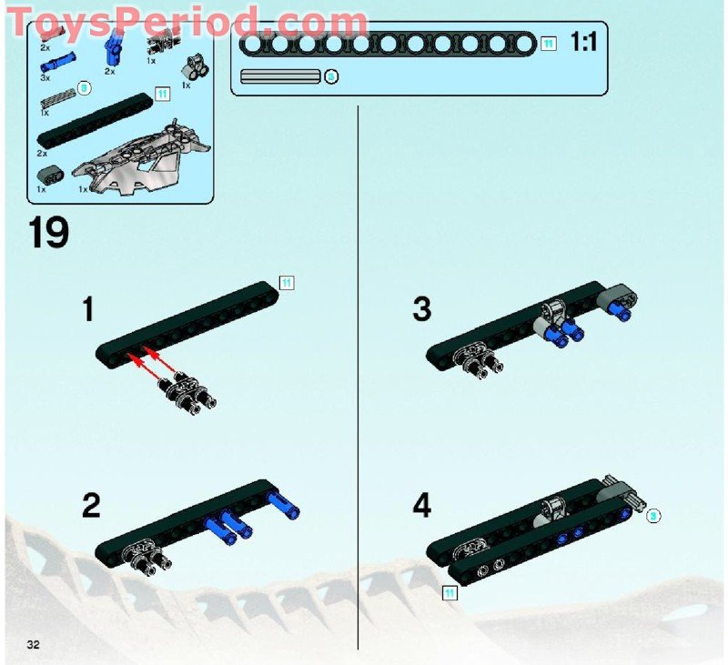 LEGO 8993 Kaxium V3 Instructions and Parts List