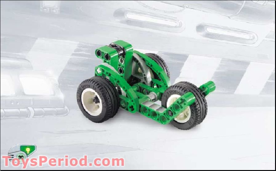 LEGO 8236 Bike Burner Instructions and Parts List