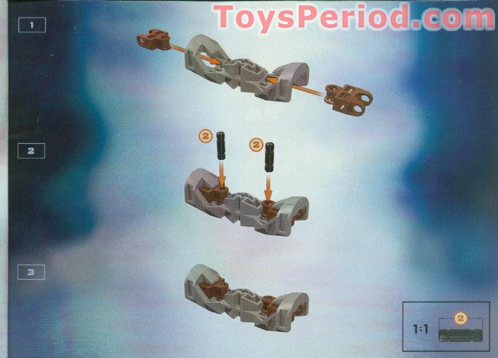 LEGO 8587-2 Panrahk - with Shadow Kraata (Promotional Set) Instructions ...