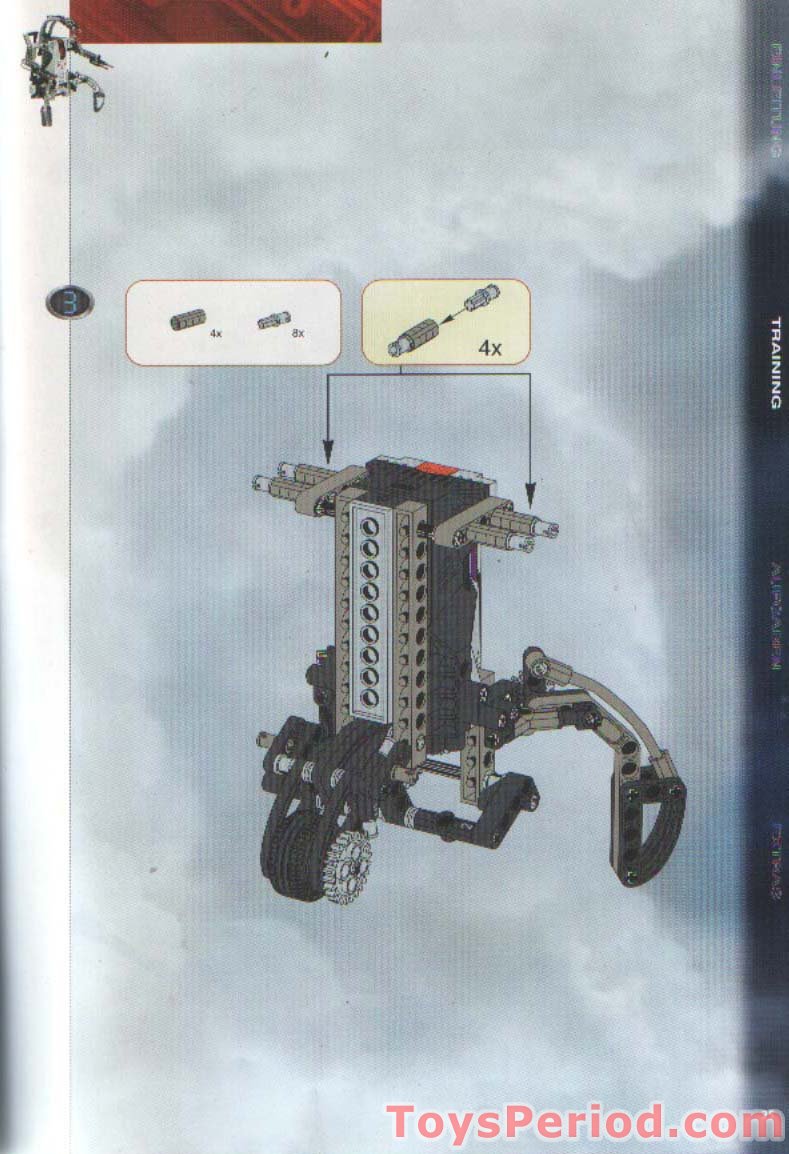 LEGO 9754 Dark Side Developer Kit Instructions and Parts List