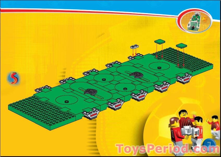 LEGO 3421 3 v 3 Shootout Instructions and Parts List