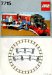 LEGO 7715 Push-Along Passenger Steam Train Instructions and Parts List