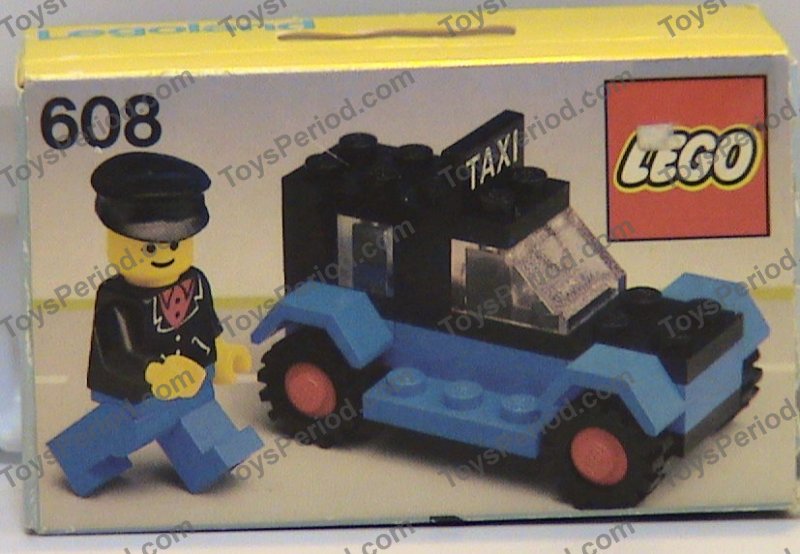 LEGO 608-2 Taxi Instructions and Parts List