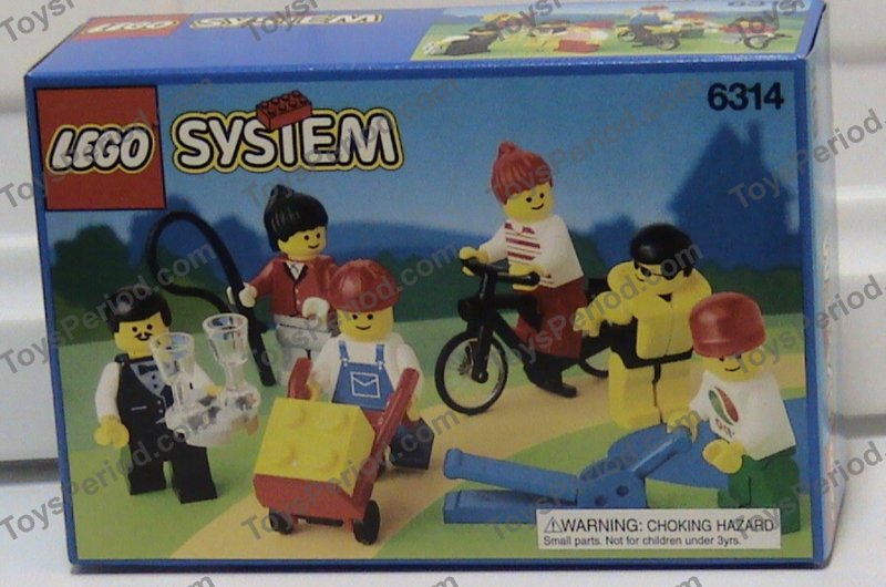 LEGO 6314 City People Instructions and Parts List