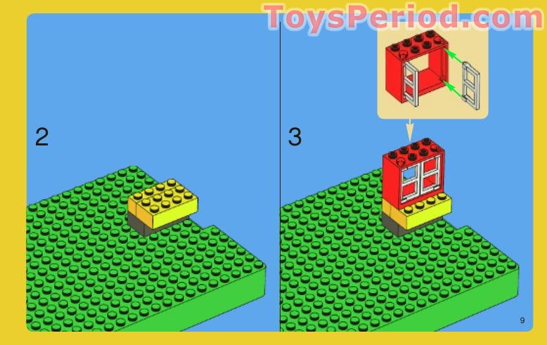 LEGO 5932 My First LEGO Set Instructions and Parts List