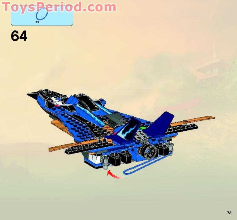 LEGO 9442 Jay's Storm Fighter Instructions and Parts List