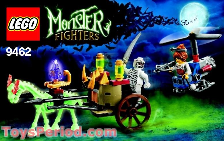 LEGO 9462 The Mummy Instructions and Parts List