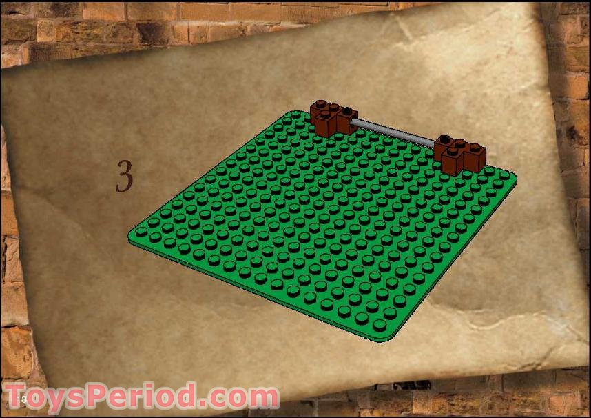 LEGO 4727 Aragog in the Dark Forest Instructions and Parts List