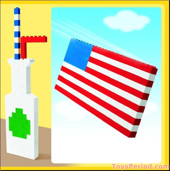 LEGO 4028 World of Bricks Blue Bucket Instructions and Parts List