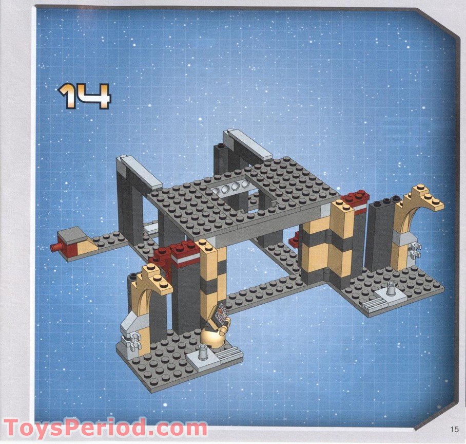 LEGO 4480 Jabba's Palace Instructions and Parts List