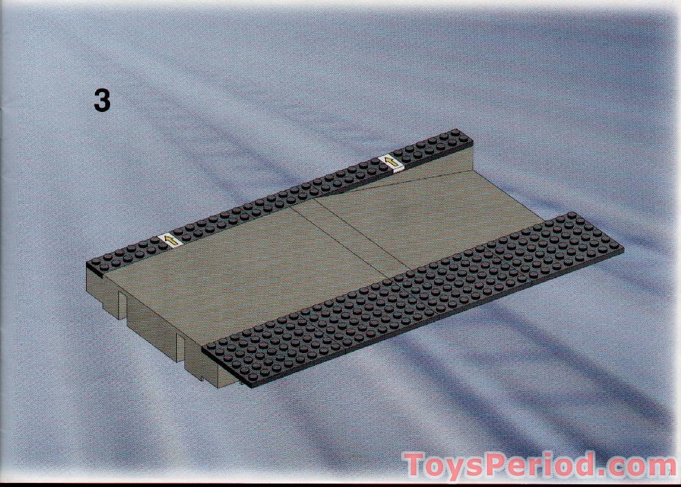 LEGO 4556 Train Station Instructions and Parts List