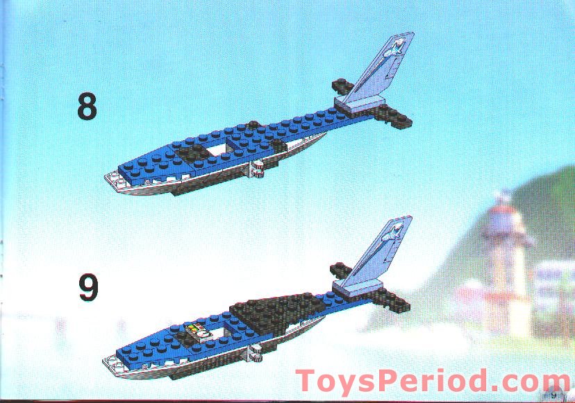 LEGO 6735 Air Chase Instructions and Parts List