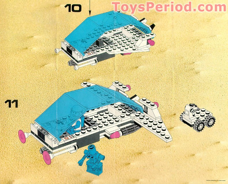 LEGO 6884 Aero-Module Instructions and Parts List