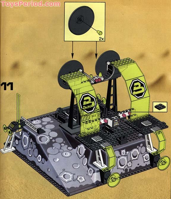 LEGO 6988 Alpha Centauri Outpost Instructions and Parts List