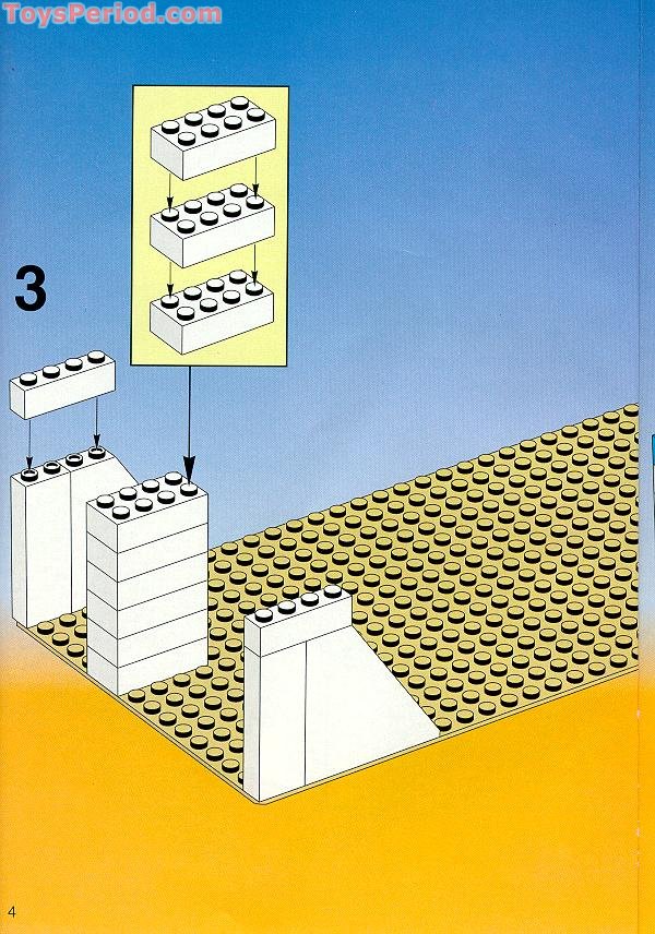 LEGO 6455 Space Simulation Station Instructions and Parts List