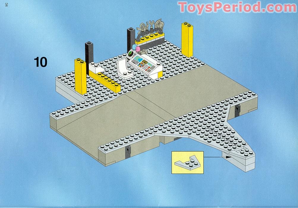 LEGO 6479 Emergency Response Center Instructions and Parts List