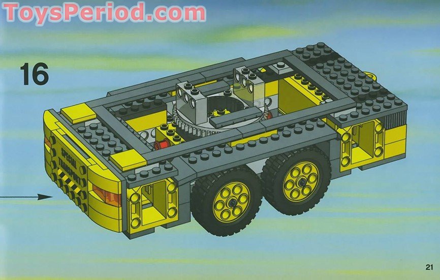 LEGO 7249 XXL Mobile Crane Instructions and Parts List