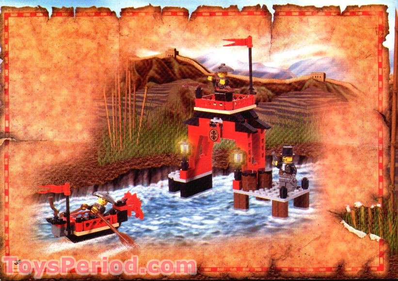 LEGO 7416 Emperor's Ship Instructions and Parts List