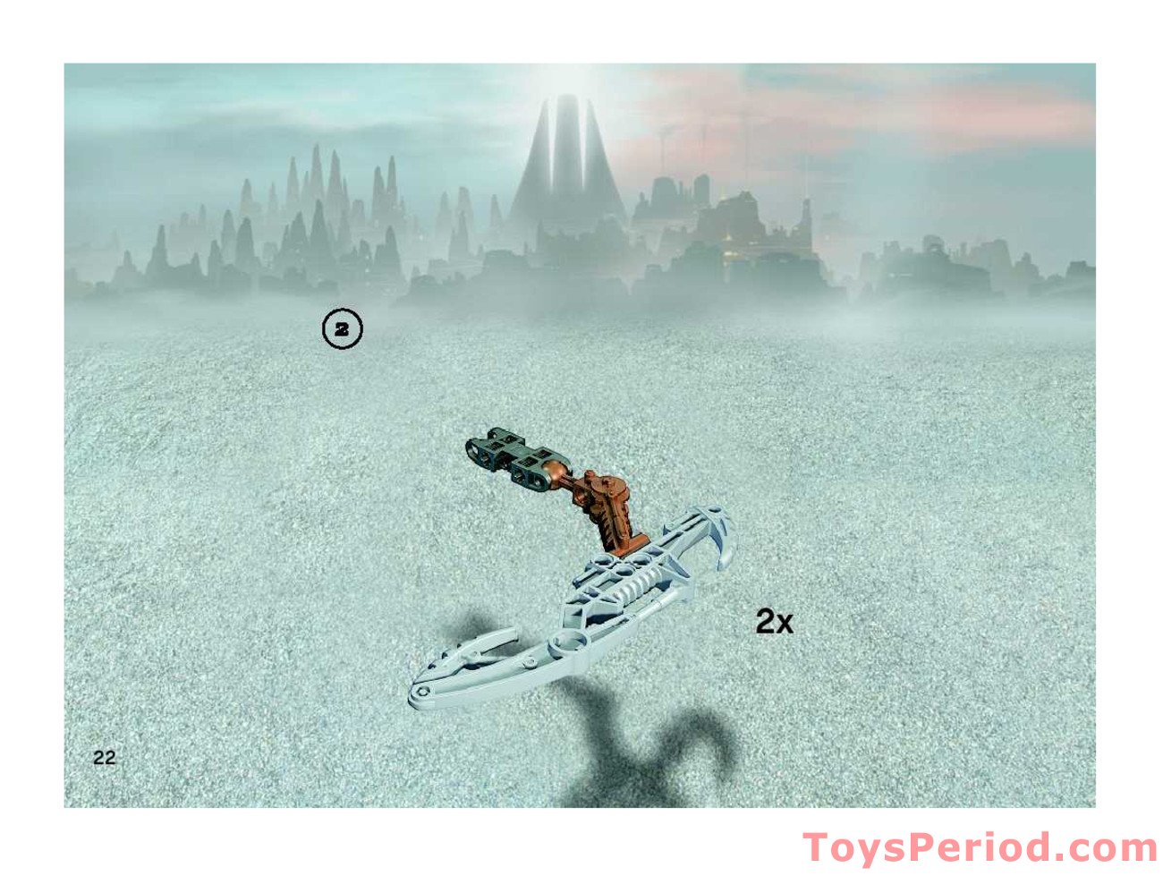 LEGO 8619-1 Vahki Keerakh Instructions and Parts List