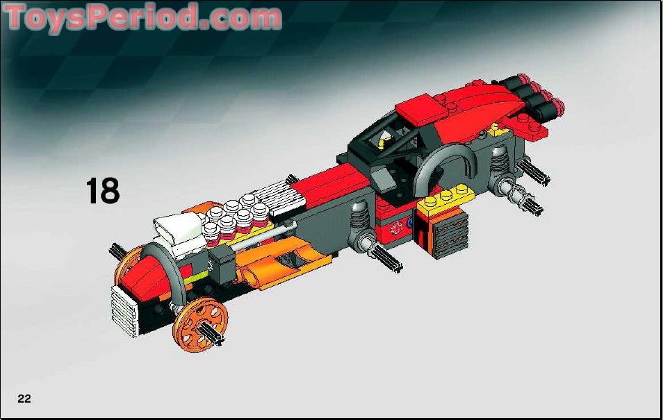 LEGO 8670 Jump Master Instructions and Parts List
