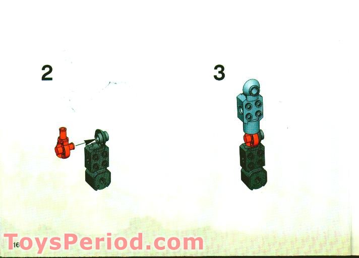 LEGO 8774 Vladek (Europe Version Without Cards) Instructions and Parts List