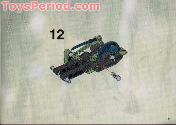 LEGO 8509 Swamp Instructions and Parts List