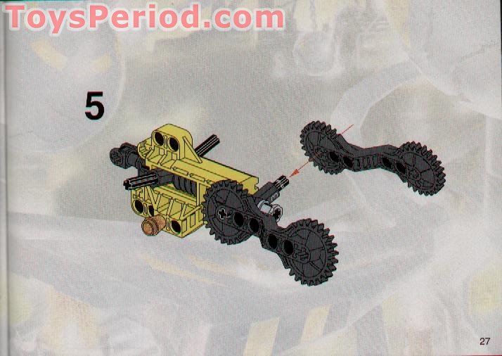 LEGO 8514 Power Instructions and Parts List