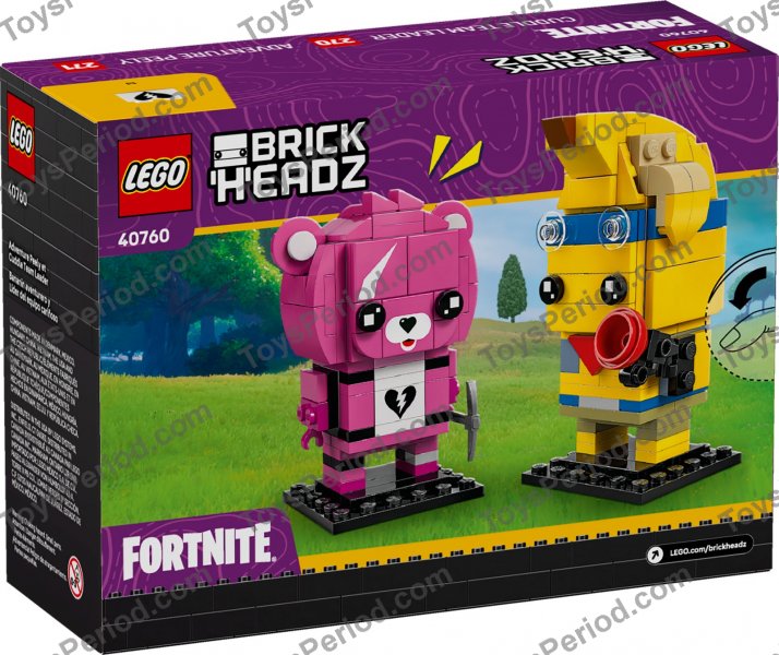 LEGO 40760 Adventure Peely & Cuddle Team Leader Set Parts List