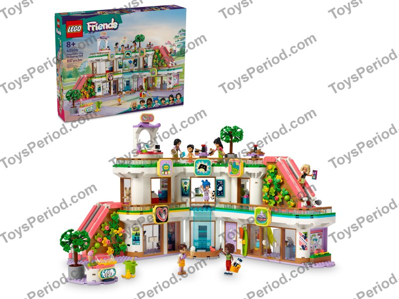 LEGO 42604 Heartlake City Shopping Mall Set Parts List