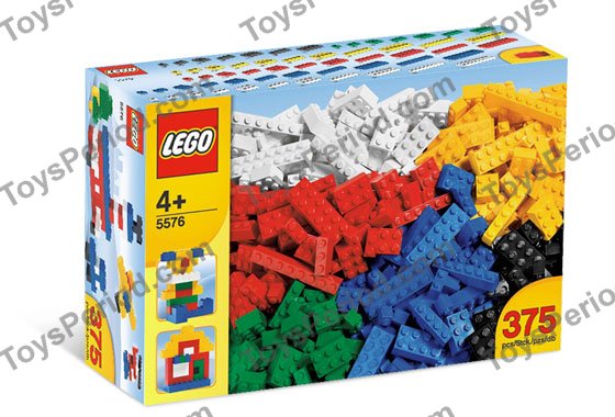 LEGO 5576 LEGO Basic Bricks Box - Medium Set Parts List