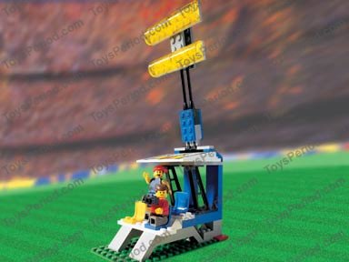 LEGO 3402 Small Grandstand with Lights Instructions and Parts List