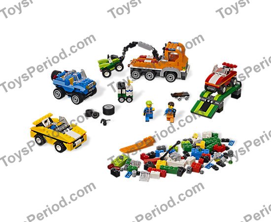 LEGO 4635 Fun with Vehicles Set Parts Inventory and Instructions - LEGO ...
