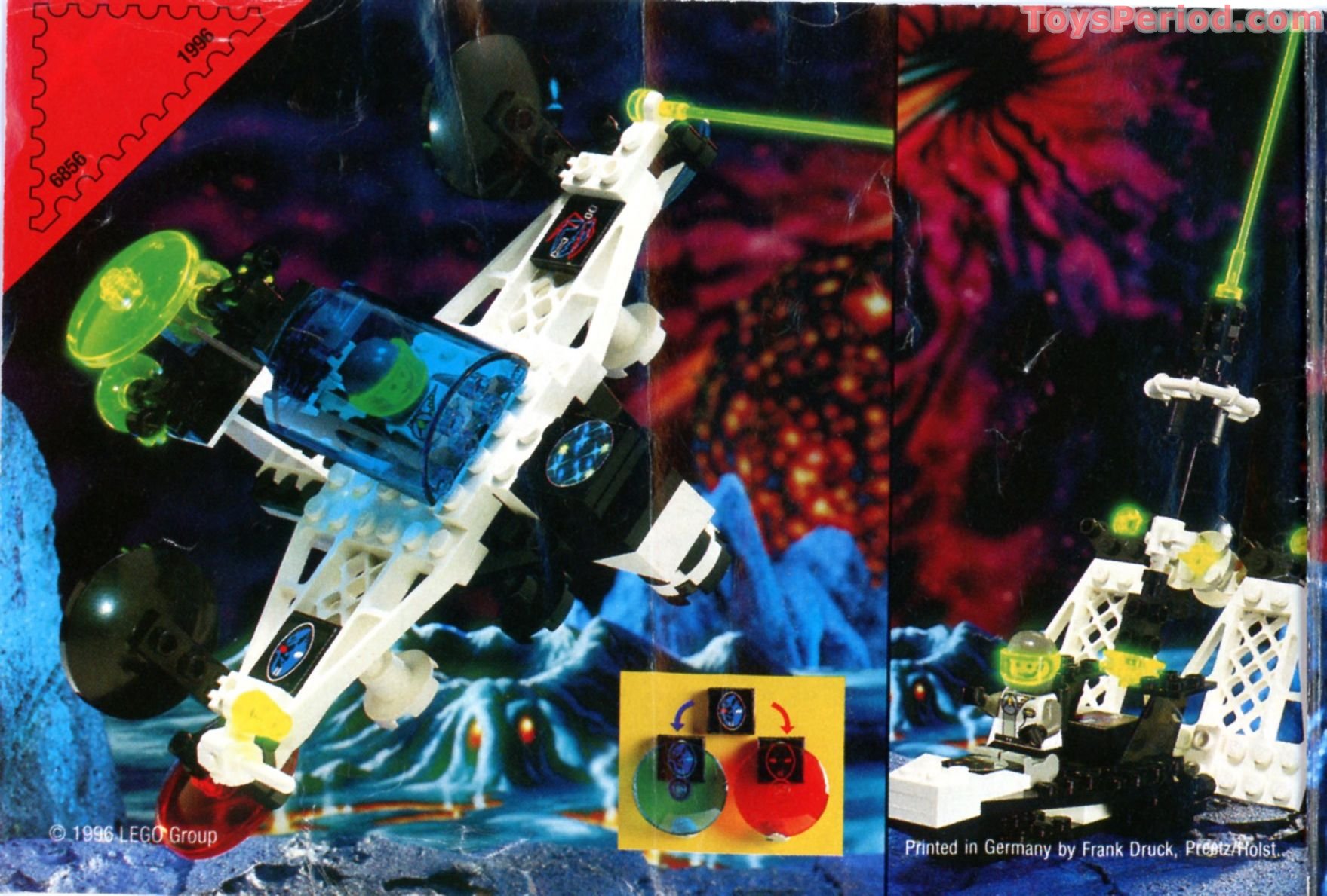 LEGO 6856 Planetary Decoder Instructions and Parts List