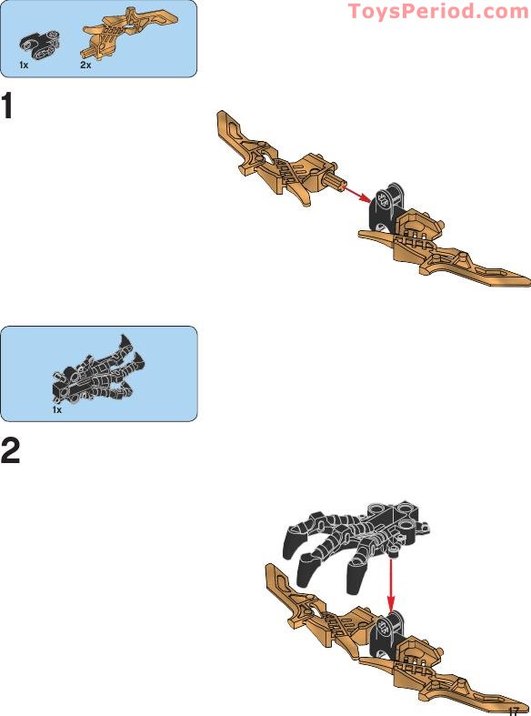 LEGO 44002 Rocka Instructions and Parts List