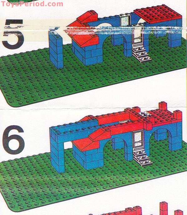 LEGO 356-1 Swiss Villa Instructions and Parts List