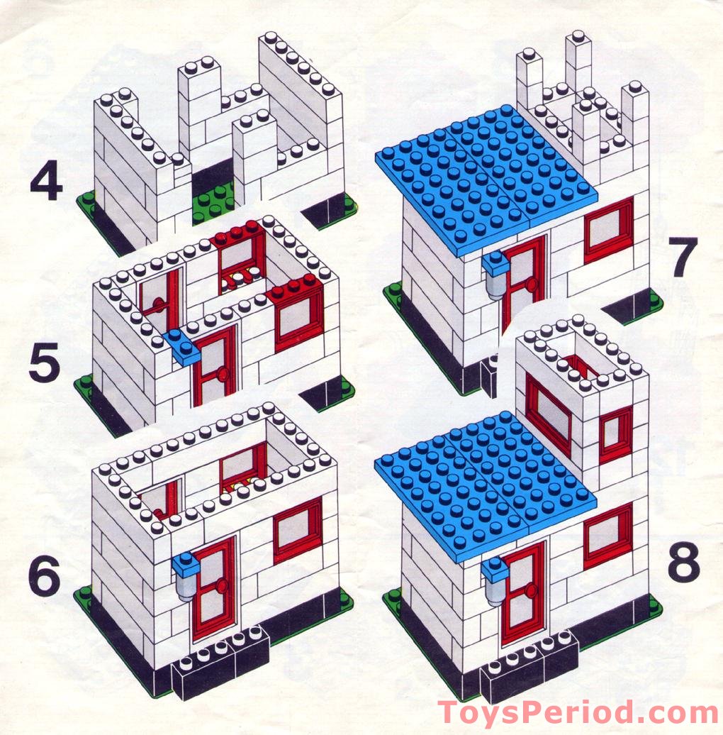 LEGO 364 Harbour Scene Instructions and Parts List