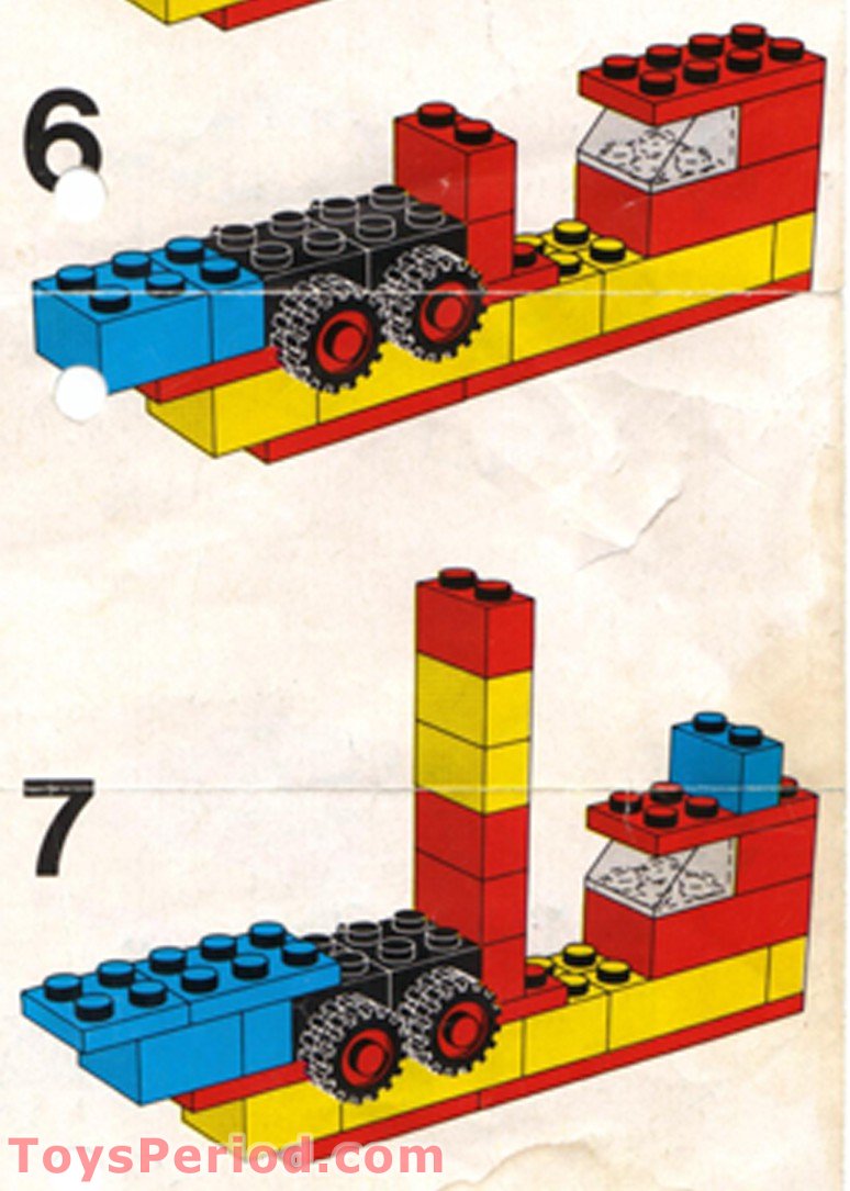 LEGO 503-1 Basic Building Set Instructions and Parts List